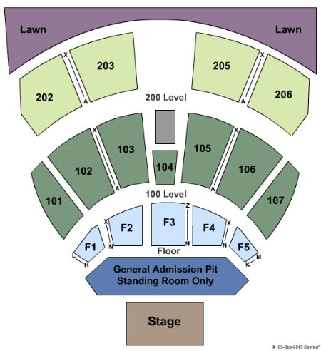 Austin360 Amphitheater Tickets and Austin360 Amphitheater Seating Chart ...