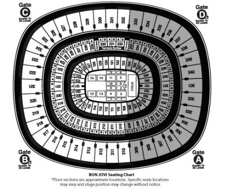 Giants Stadium Tickets and Giants Stadium Seating Chart - Buy Giants ...