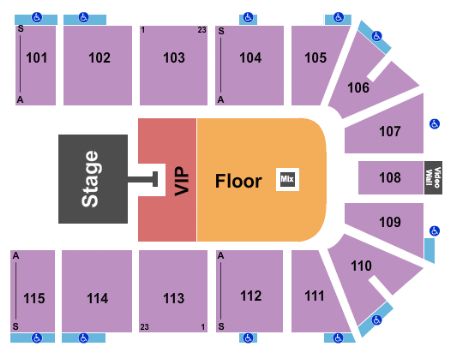 Hartman Arena Tickets and Hartman Arena Seating Chart - Buy Hartman ...