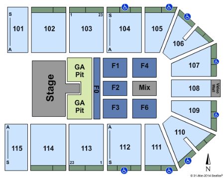 Hartman Arena Tickets and Hartman Arena Seating Chart - Buy Hartman ...