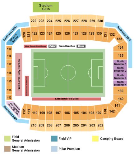 Mapfre Stadium Tickets and Mapfre Stadium Seating Chart - Buy Mapfre ...