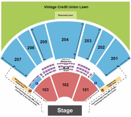 New Kids On The Block Maryland Heights Tickets - Section 205 Row ZZ - 6 ...
