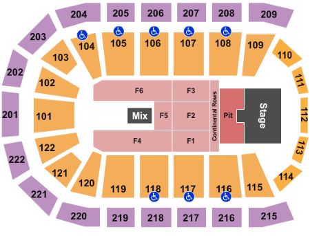 Huntington Center Tickets and Huntington Center Seating Chart - Buy ...