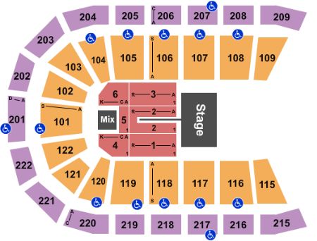 Huntington Center Tickets and Huntington Center Seating Chart - Buy ...