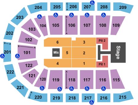 Huntington Center Tickets and Huntington Center Seating Chart - Buy ...