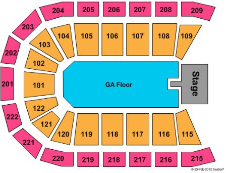 Huntington Center Toledo Ohio Seating Map | Cabinets Matttroy