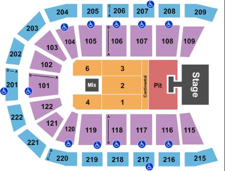 Huntington Center Tickets and Huntington Center Seating Chart - Buy ...