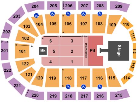 Huntington Center Tickets and Huntington Center Seating Chart - Buy ...