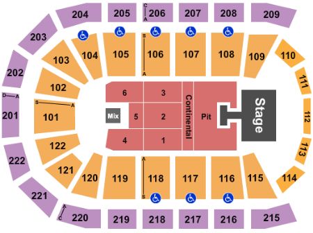Huntington Center Tickets and Huntington Center Seating Chart - Buy ...