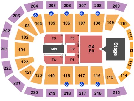 Huntington Center Tickets and Huntington Center Seating Chart - Buy ...