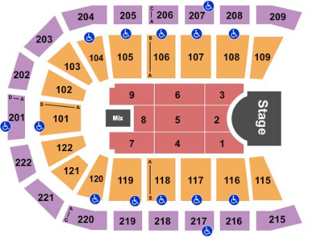 Huntington Center Tickets and Huntington Center Seating Chart - Buy ...