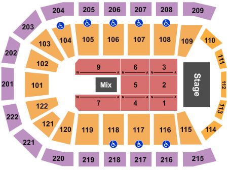Huntington Center Tickets and Huntington Center Seating Chart - Buy ...