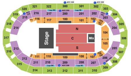 Pepsi Coliseum Tickets and Pepsi Coliseum Seating Chart - Buy Pepsi ...