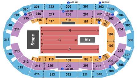 Pepsi Coliseum Tickets and Pepsi Coliseum Seating Chart - Buy Pepsi ...