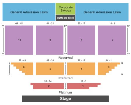 Innsbrook Pavilion Tickets and Innsbrook Pavilion Seating Chart - Buy ...