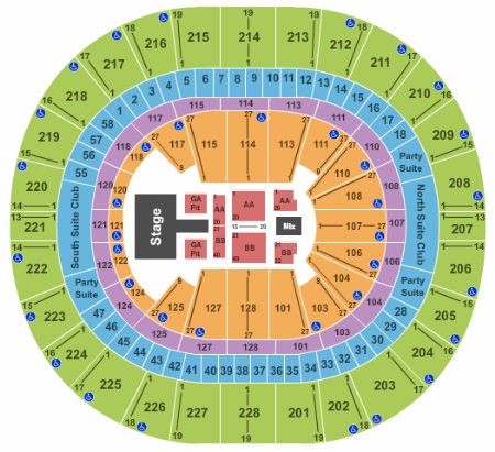 Key Arena Tickets and Key Arena Seating Chart - Buy Key Arena Seattle ...