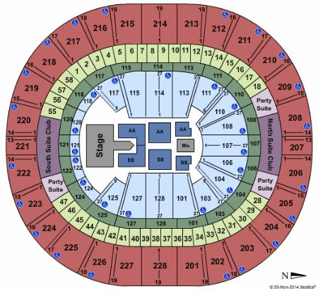 Key Arena Tickets and Key Arena Seating Chart - Buy Key Arena Seattle ...