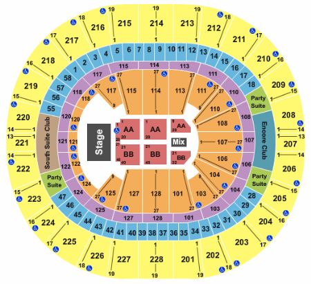 Key Arena Tickets and Key Arena Seating Chart - Buy Key Arena Seattle ...