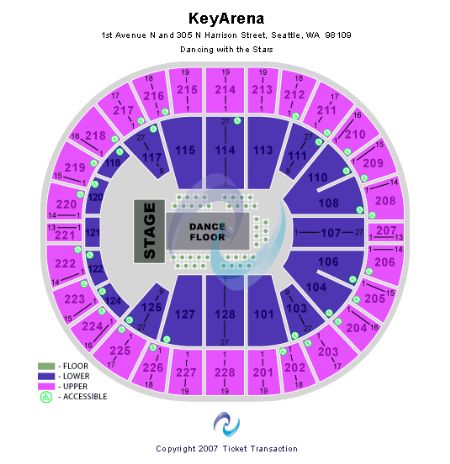 Key Arena Tickets and Key Arena Seating Chart - Buy Key Arena Seattle ...