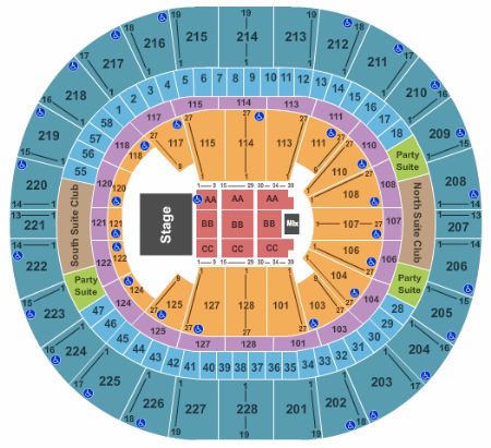 Key Arena Tickets and Key Arena Seating Chart - Buy Key Arena Seattle ...