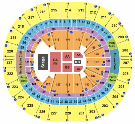 Key Arena Tickets and Key Arena Seating Chart - Buy Key Arena Seattle ...