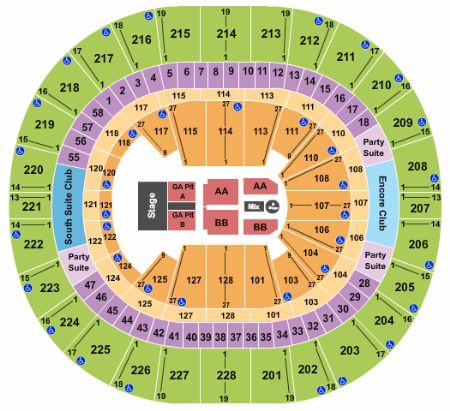Key Arena Tickets and Key Arena Seating Chart - Buy Key Arena Seattle ...