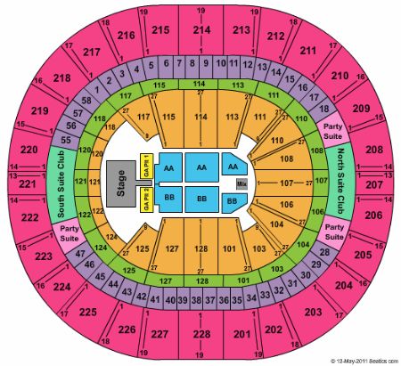 Key Arena Tickets and Key Arena Seating Chart - Buy Key Arena Seattle ...