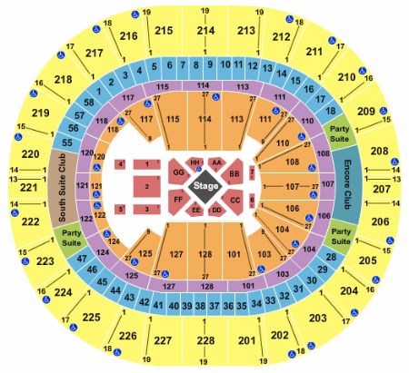 Key Arena Tickets and Key Arena Seating Chart - Buy Key Arena Seattle ...