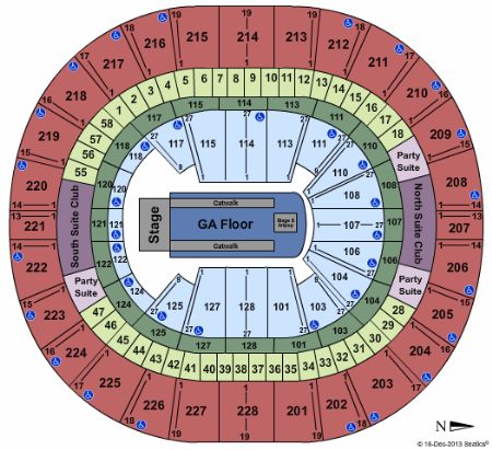 Key Arena Tickets and Key Arena Seating Chart - Buy Key Arena Seattle ...