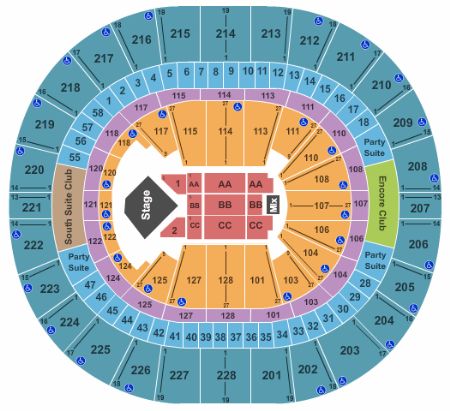Key Arena Tickets and Key Arena Seating Chart - Buy Key Arena Seattle ...