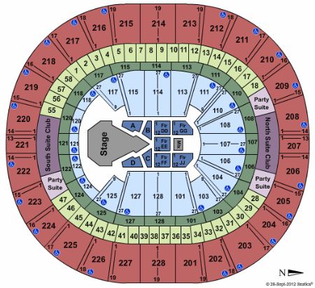 Key Arena Tickets and Key Arena Seating Chart - Buy Key Arena Seattle ...