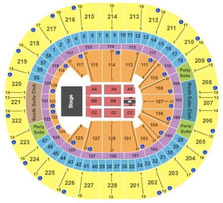 Key Arena Tickets and Key Arena Seating Chart - Buy Key Arena Seattle ...