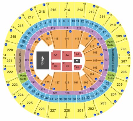 Key Arena Tickets and Key Arena Seating Chart - Buy Key Arena Seattle ...