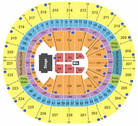Key Arena Tickets and Key Arena Seating Chart - Buy Key Arena Seattle ...