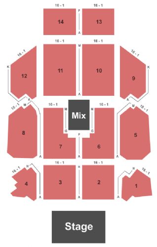 M Resort Spa Casino Tickets and M Resort Spa Casino Seating Chart - Buy ...