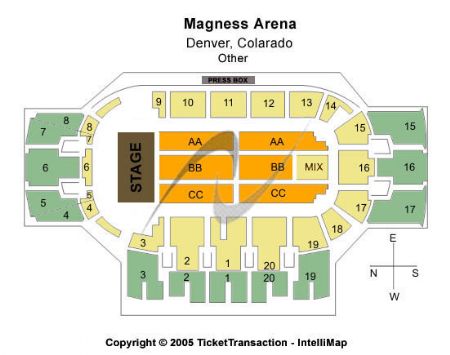 Magness Arena Tickets and Magness Arena Seating Chart - Buy Magness ...