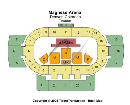 Magness Arena Tickets and Magness Arena Seating Chart - Buy Magness ...
