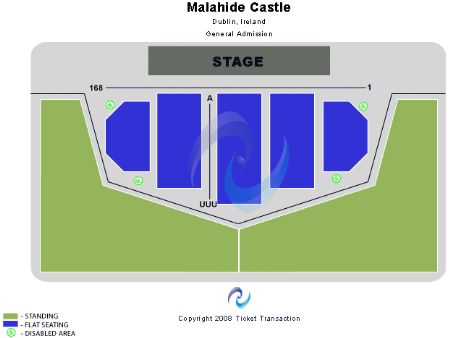 Malahide Castle Tickets and Malahide Castle Seating Chart - Buy ...