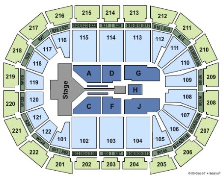 Manchester Arena Tickets and Manchester Arena Seating Chart - Buy ...