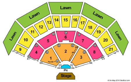 Marcus Amphitheater Tickets and Marcus Amphitheater Seating Chart - Buy ...