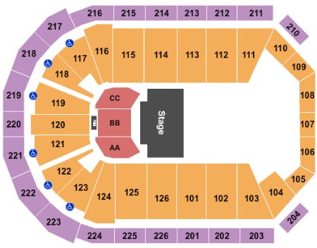 Maverik Center Tickets and Maverik Center Seating Chart - Buy Maverik ...