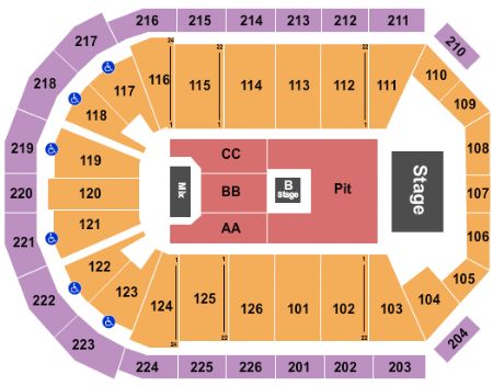 Maverik Center Tickets and Maverik Center Seating Chart - Buy Maverik ...