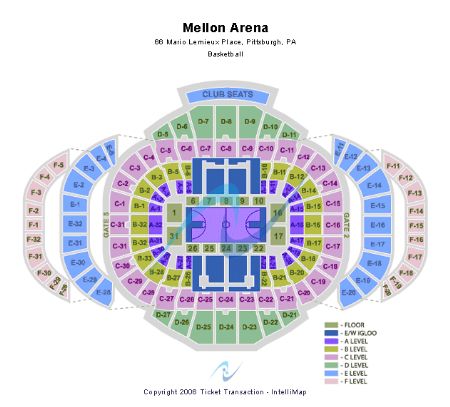 Mellon Arena Tickets and Mellon Arena Seating Chart - Buy Mellon Arena ...