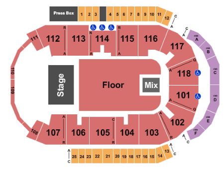 Meridian Centre Tickets and Meridian Centre Seating Chart - Buy ...