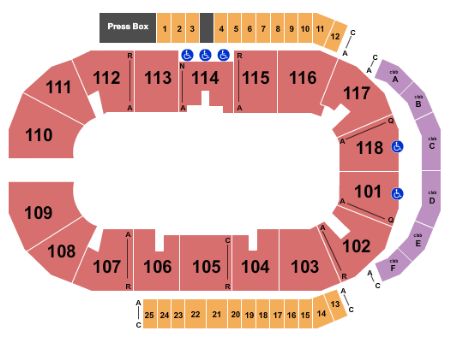Meridian Centre Tickets and Meridian Centre Seating Chart - Buy ...