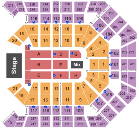 MGM Grand Garden Arena Tickets and MGM Grand Garden Arena Seating Chart ...