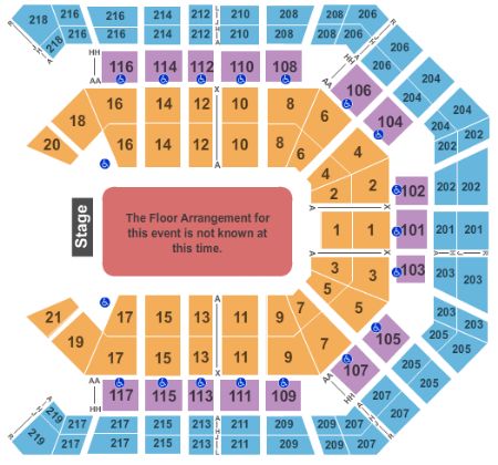 MGM Grand Garden Arena Tickets and MGM Grand Garden Arena Seating Chart ...