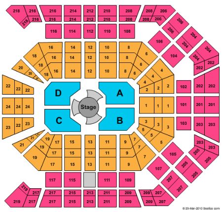 MGM Grand Garden Arena Tickets and MGM Grand Garden Arena Seating Chart ...