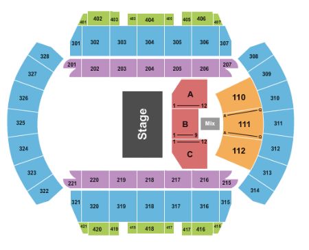 Mississippi Coliseum Tickets and Mississippi Coliseum Seating Chart ...