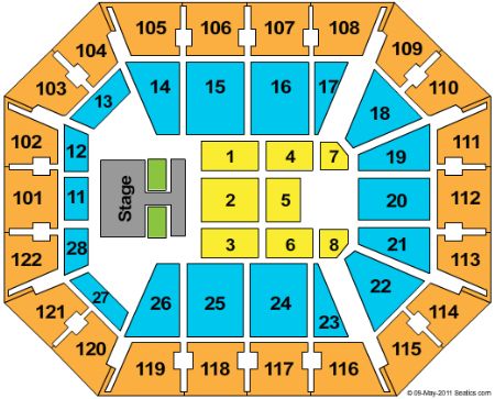 Mohegan Sun Arena Tickets and Mohegan Sun Arena Seating Chart - Buy ...